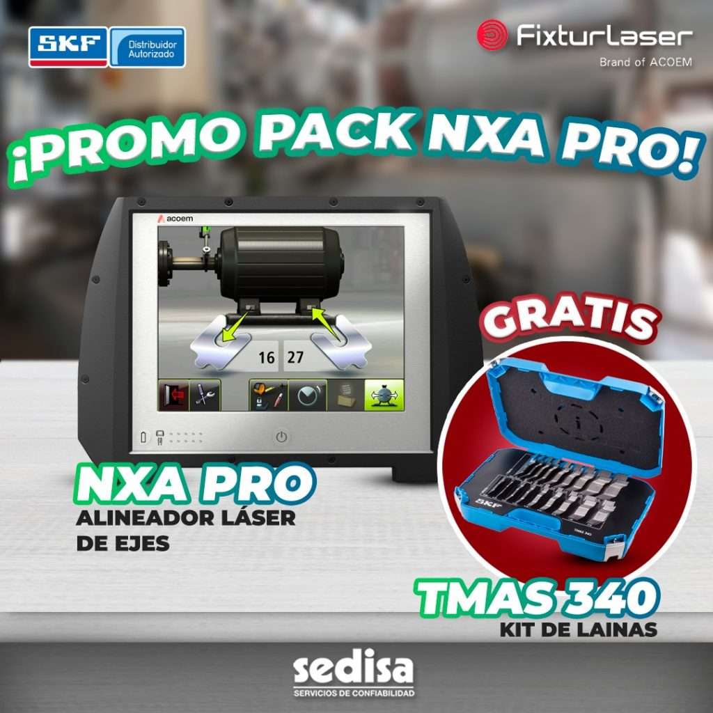 Alineador láser de ejes Fixturlaser NXA PRO