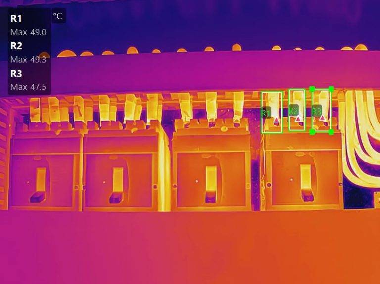 Termografía en tableros eléctricos con HIKMICRO M31